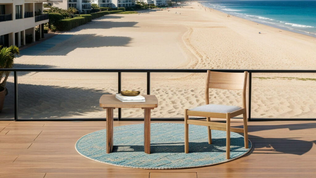 PALM COVE SIDE TABLE | Solid Marri - Marri & More
