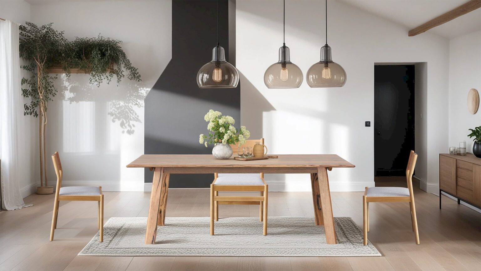 LITCHFIELD DINING TABLE | Solid Marri 2100 - Marri & More