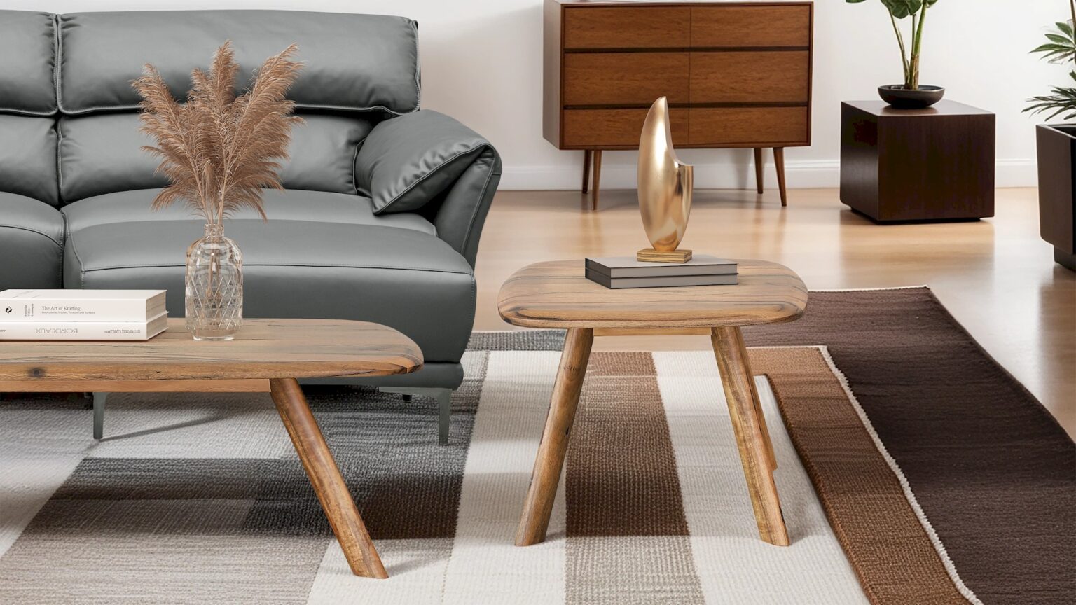 LEEUWIN SIDE TABLE | Solid Marri - Marri & More