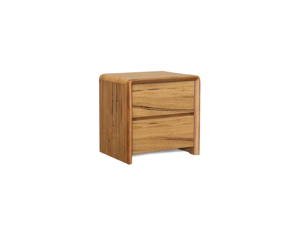 PETERMANN BEDSIDE TABLE | Marri & Marri Veneer - Marri & More